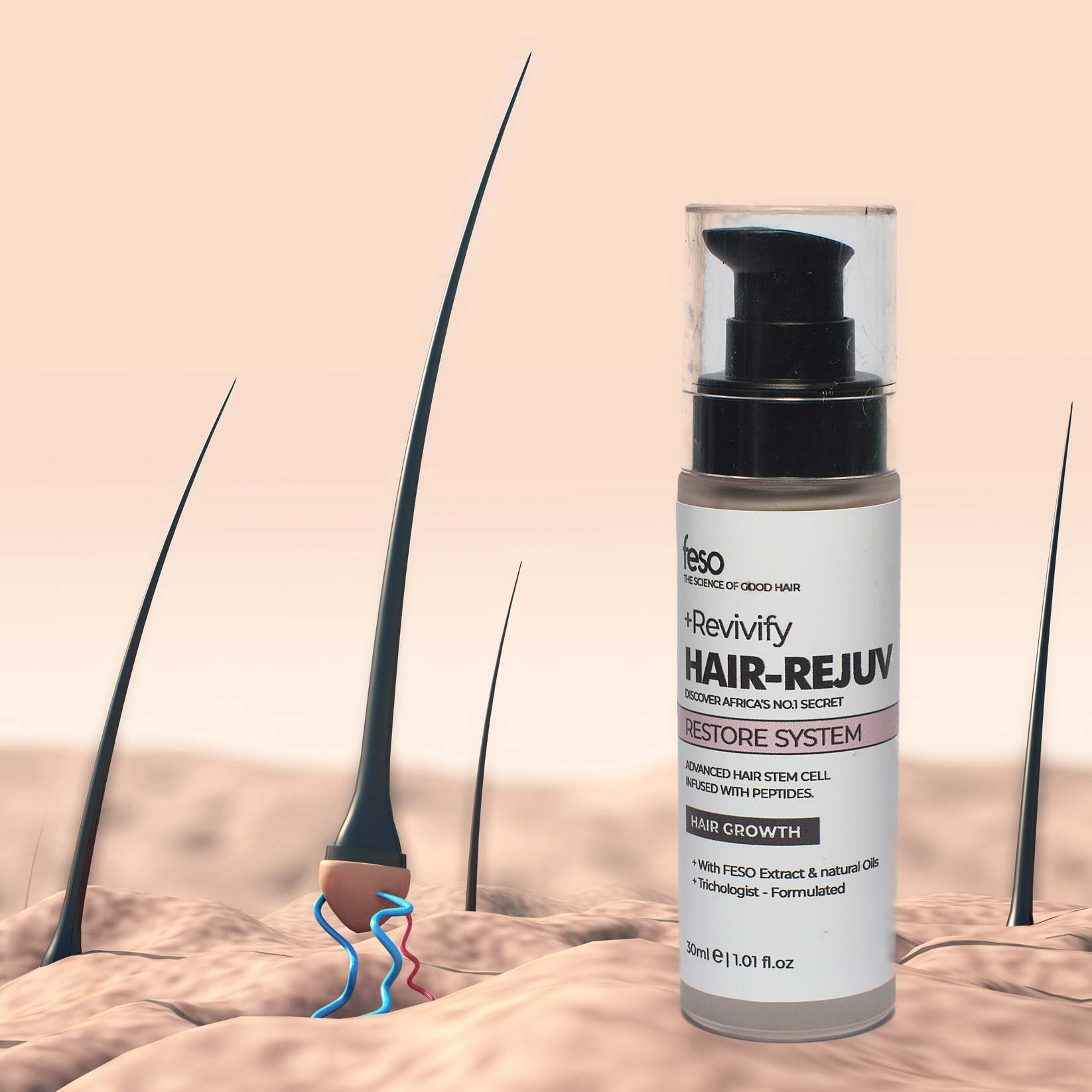Revivify Hair Growth Serum – Feso Hair